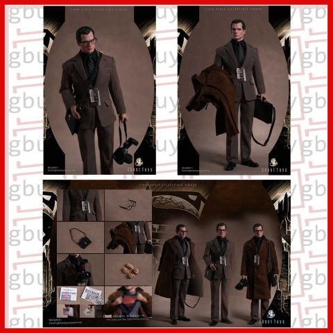 Ghost Toys : Superman Journalist Clark 1/6 Scale Collectible Figure – Gbuy